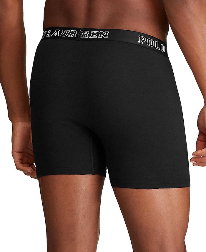 Polo Ralph Lauren Men's Breathable Mesh Boxer Brief, 3-Pack - Macy's