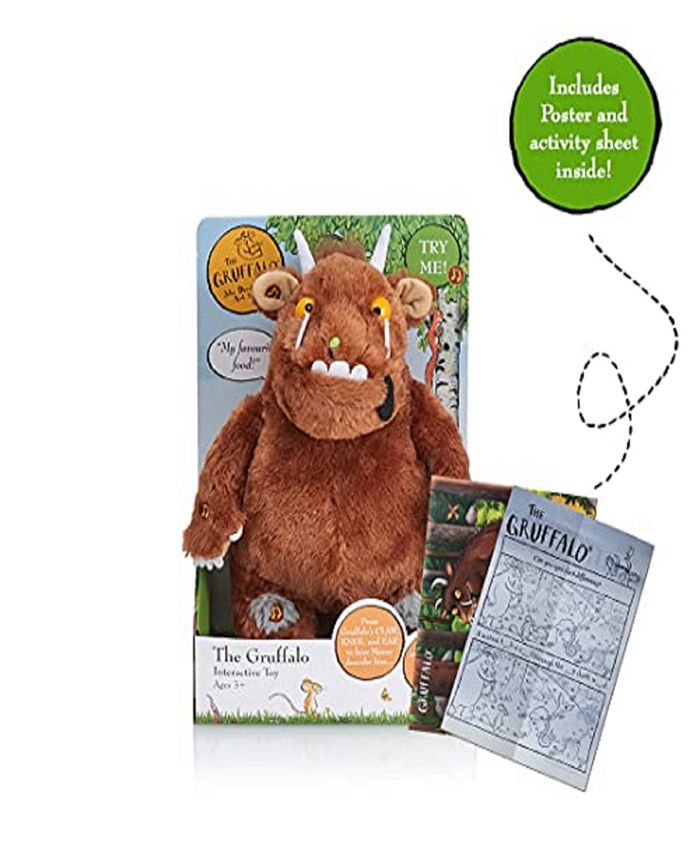 WOW! Stuff The Gruffalo 12" Talking Plush Toy - Macy's