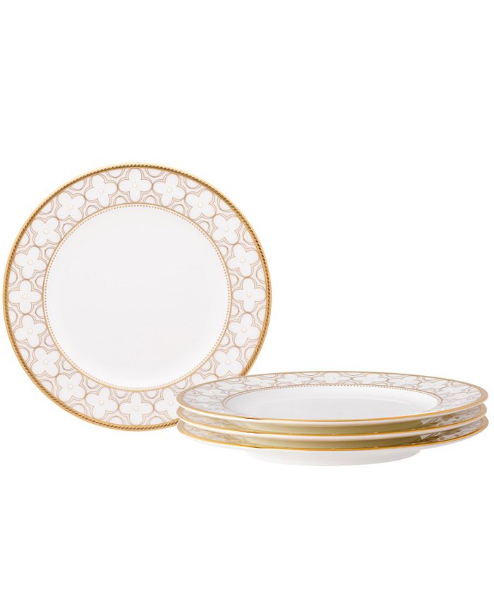 Noritake Trefolio Gold Dinnerware Collection - Macy's