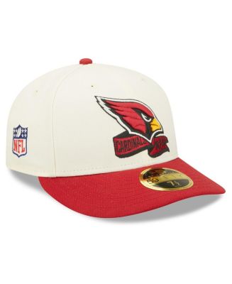 Men's New Era Cream, Cardinal Arizona Cardinals 2022 Sideline Low ...