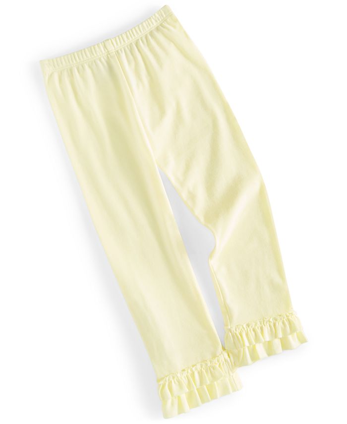 First Impressions Toddler Girls Ruffle Leggings, Created for Macy's ...