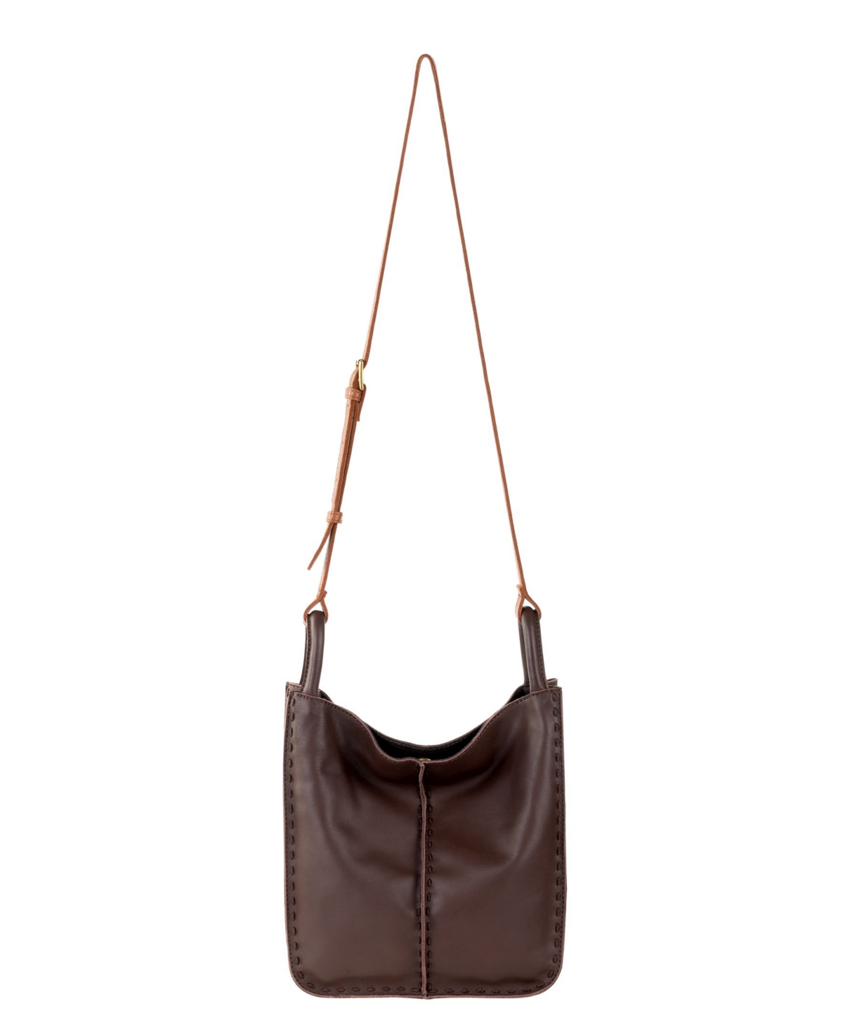 Click here for The Sak Los Feliz Leather Medium Crossbody Bag - M... prices