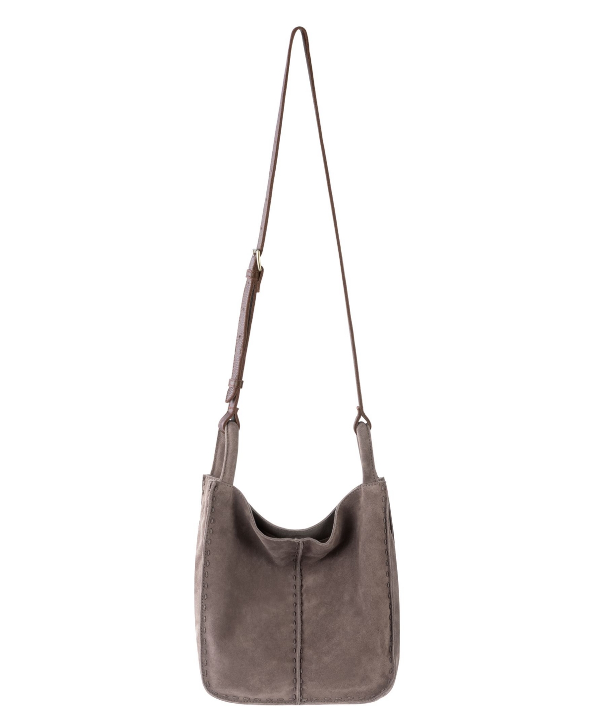 Click here for The Sak Los Feliz Leather Medium Crossbody Bag - M... prices
