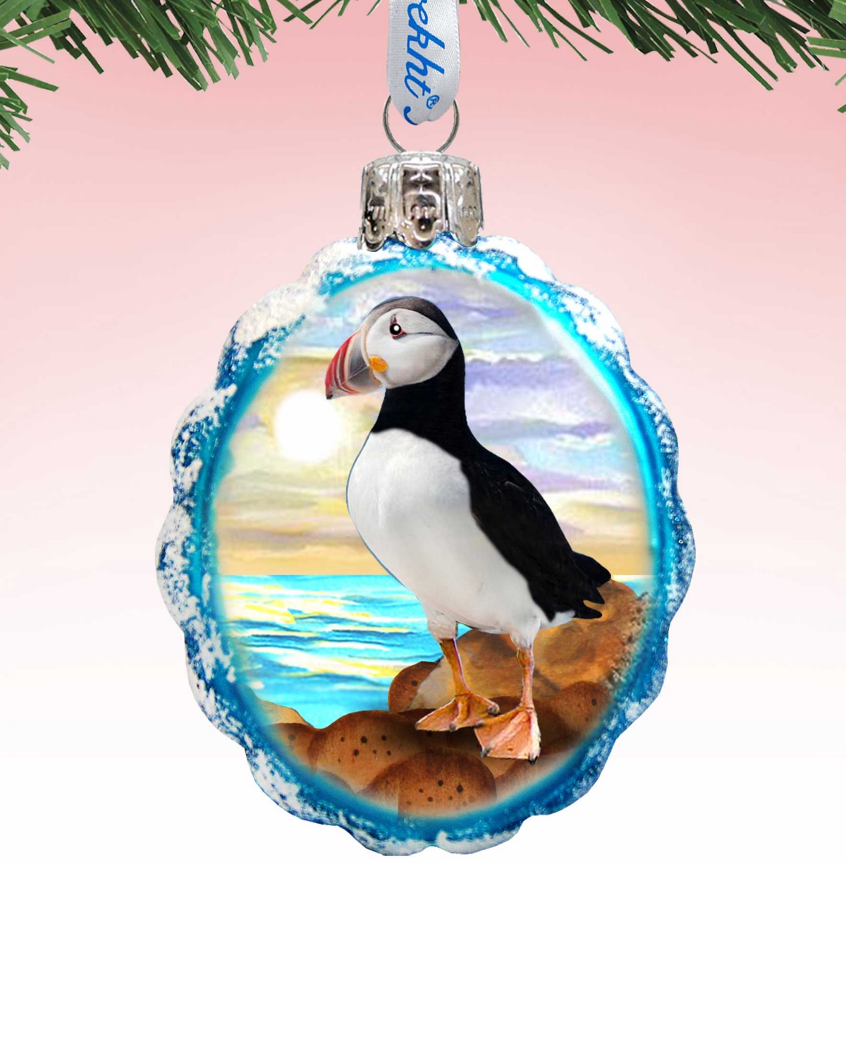 Click here for Designocracy Bird Mercury Holiday Ornament - Multi... prices