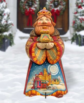 Designocracy King Melchior Nativity Holiday Outdoor Decor - Macy's