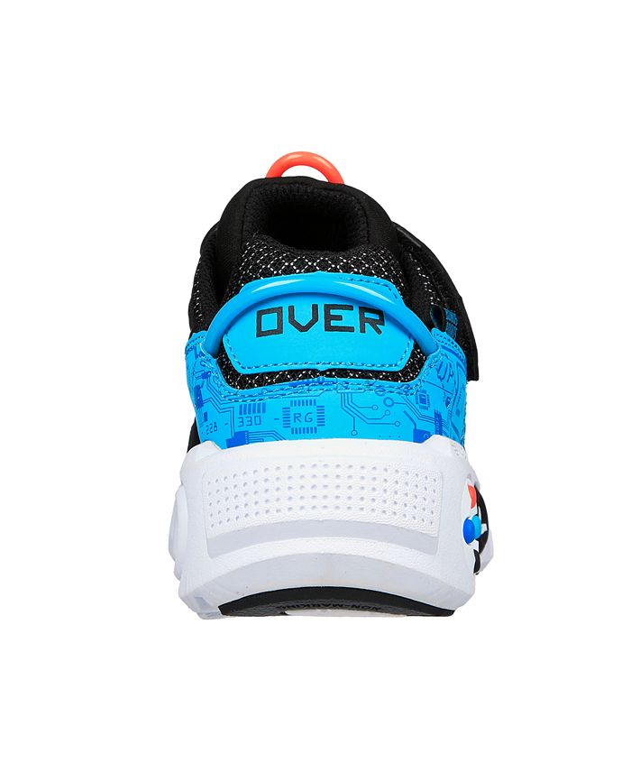 Skechers Little Boys Game Kicks - Gametronix Stay-Put Casual Sneakers ...