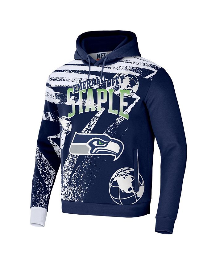NFL Properties Men's NFL X Staple Navy Seattle Seahawks Team Slogan All ...