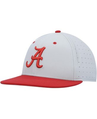 Men's Nike Gray, Crimson Alabama Crimson Tide True Performance Fitted ...