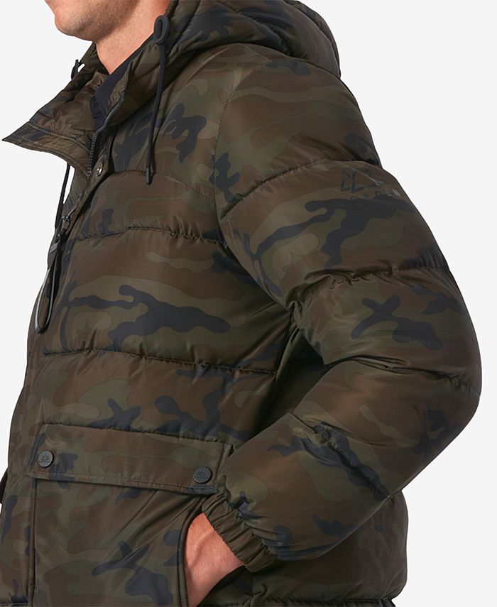 Norden Men's Kal Quilted Camouflage Pongee Puffer Jacket - Macy's