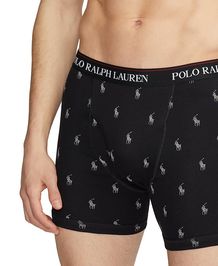 Polo Ralph Lauren Men's Classic-Fit Boxers, 3-Pack - Macy's