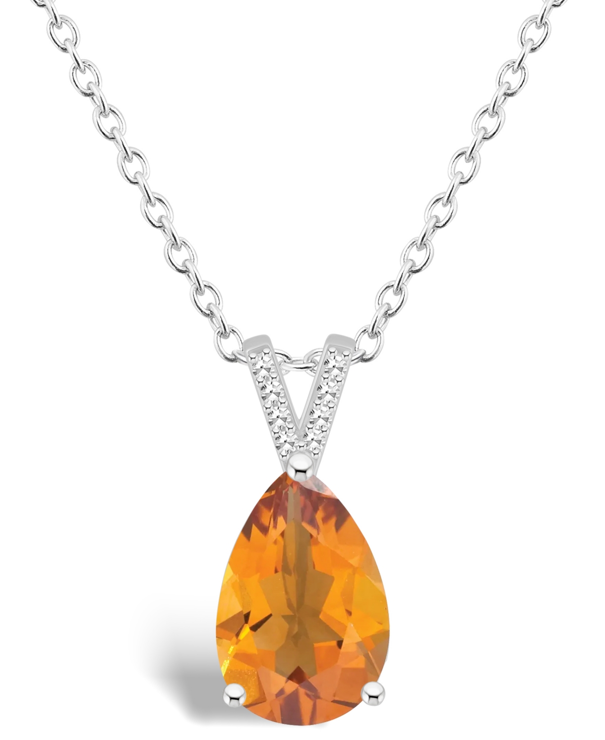 Click here for Macys Womens Citrine (2-3/4 ct.t.w.) and Diamond A... prices