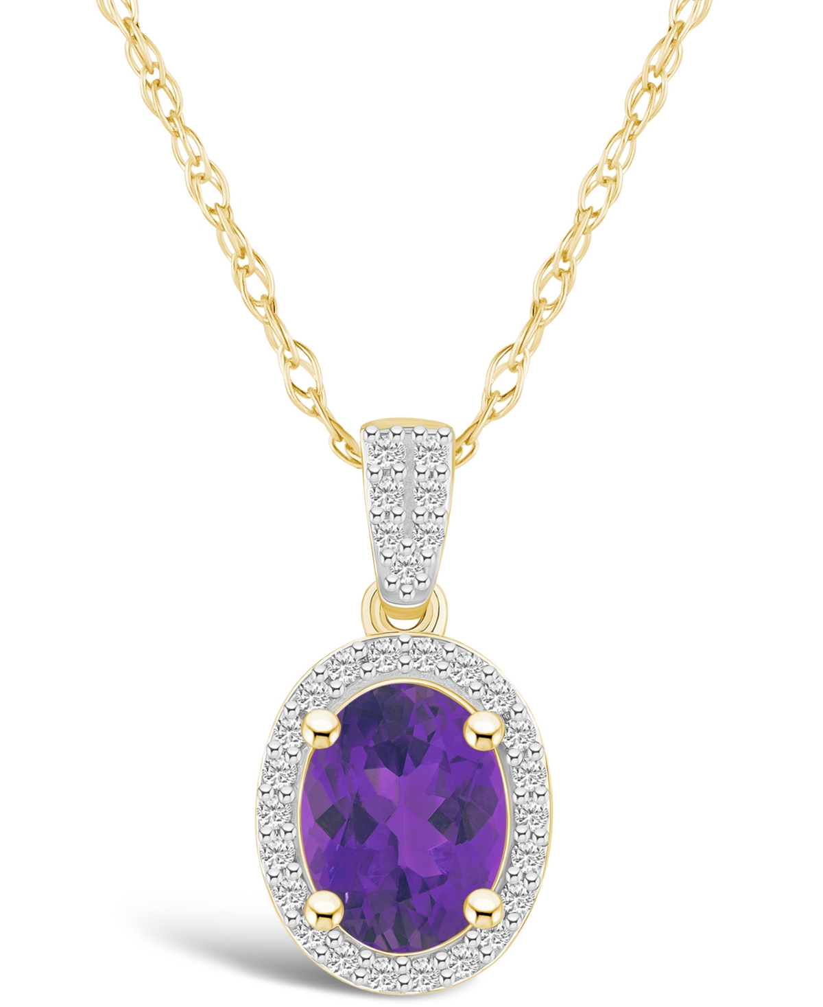 Click here for Macys Amethyst (1-1/5 ct. t.w.) and Lab Grown Sapp... prices