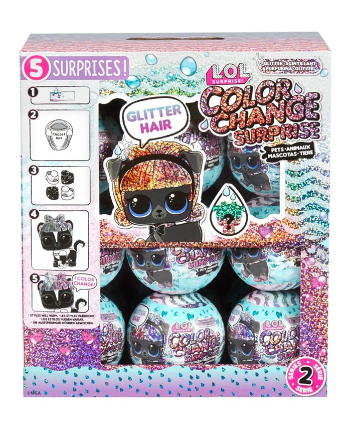 LOL Surprise! Glitter Color Change Pets, Style May Vary - Macy's