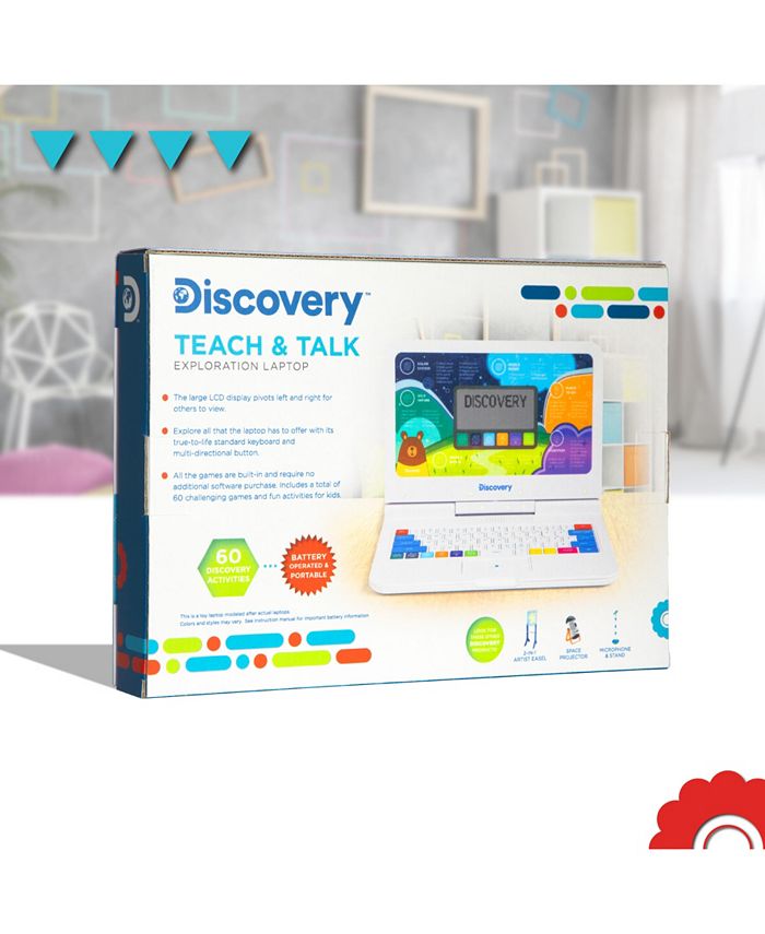 Discovery Kids Teach & Talk Laptop, Educational Interactive Computer ...
