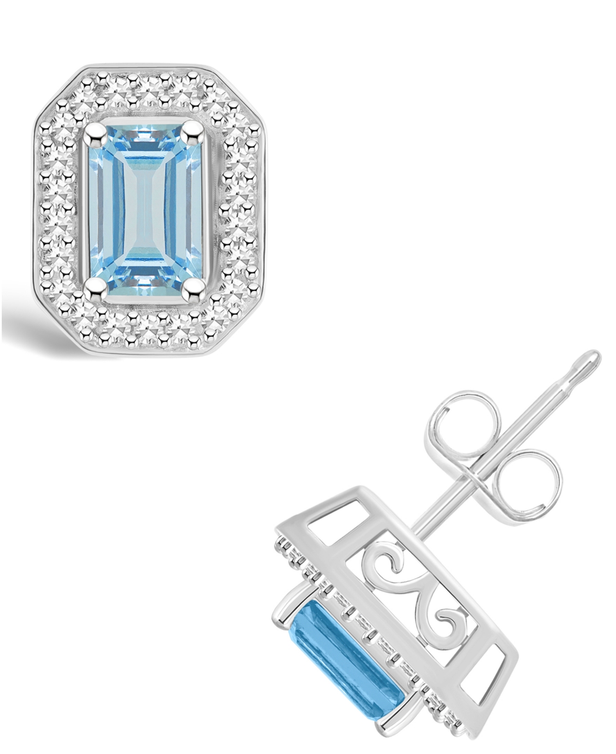 Click here for Macys Aquamarine (1 ct. t.w.) and Diamond (1/5 ct.... prices
