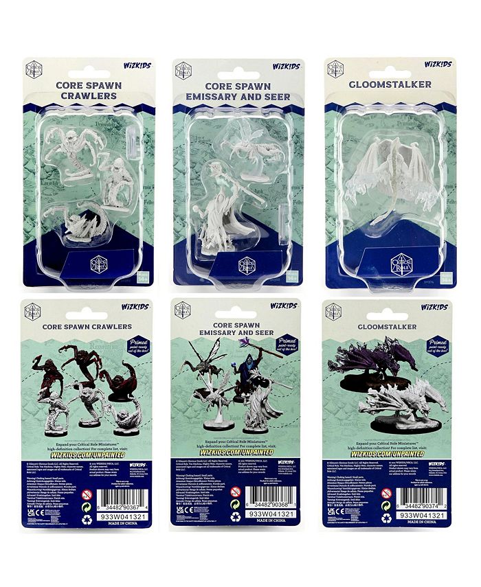 WizKids Games Critical Role Unpainted Miniatures Wave 1 QuickPick 21 ...