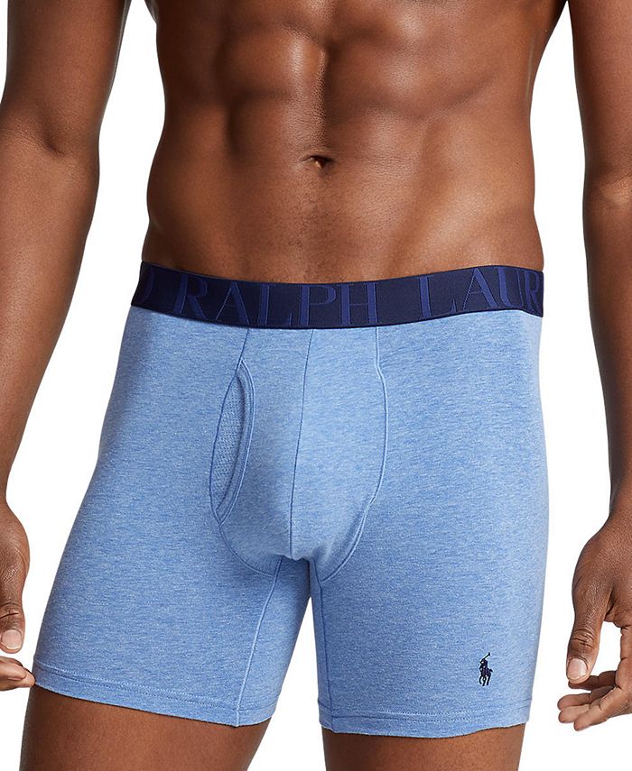 Polo Ralph Lauren Men's 5-Pack Stretch Classic Fit Boxer Briefs - Macy's