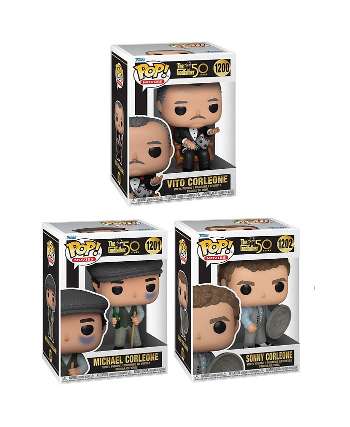 Funko Pop Movies The Godfather 50th Anniversary Collectors 3 Figure ...
