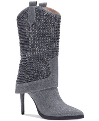 Thalia Sodi Women's Nellie Embellished Dress Boots - Macy's