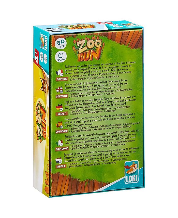 IELLO Zoo Run LOKI Children's Card Placement Game - Macy's