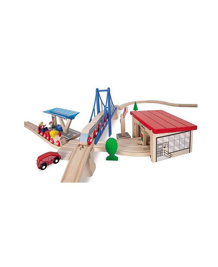Simba Toys Eichhorn Large Wooden Train Play Set, 58 Piece - Macy's