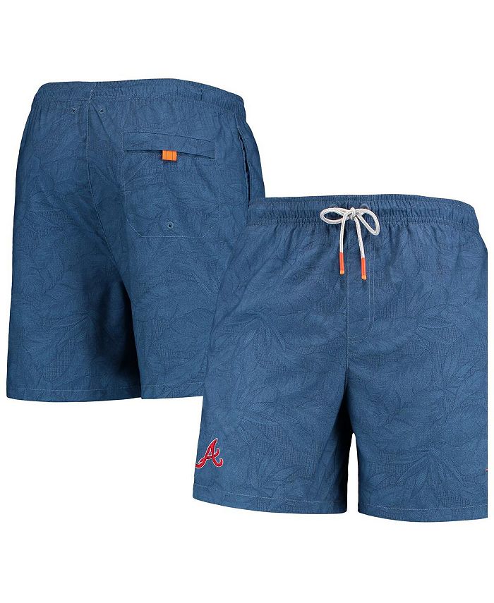 Tommy Bahama Men's Navy Atlanta Braves Naples Layered Leaves Swim ...