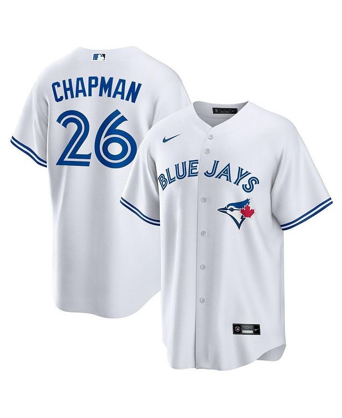 Nike Men's Matt Chapman White Toronto Blue Jays Replica Player Jersey ...