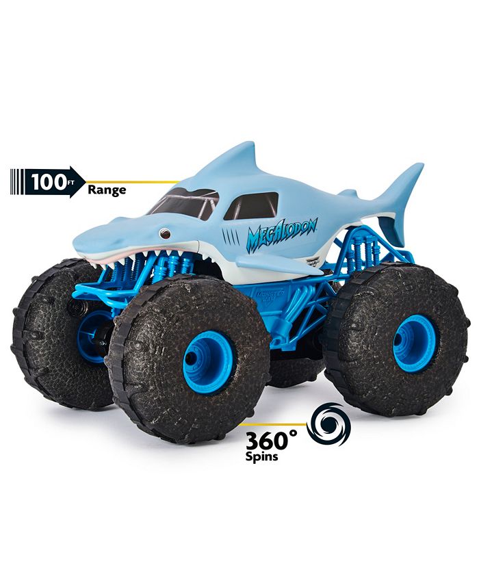 Monster Jam Official Megalodon Storm All Terrain Remote Control Monster ...