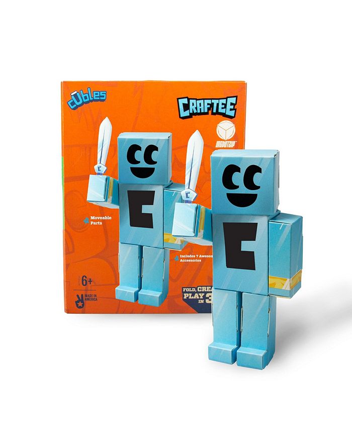 Cubles CRAFTEE - Build Your Own 3D Buildable and collectable STEM Toy ...