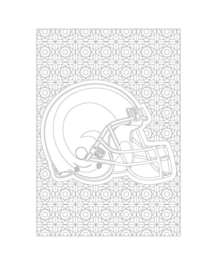 In the Sports Zone NFL Adult Coloring Book, Los Angeles Rams - Macy's