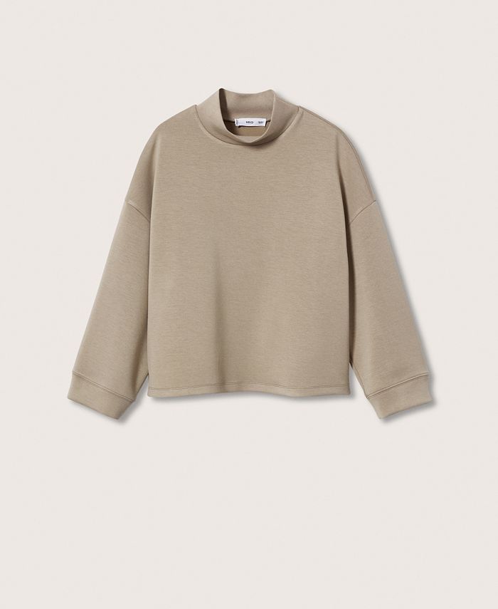 MANGO Women's Oversize Sweatshirt & Reviews - Tops - Women - Macy's