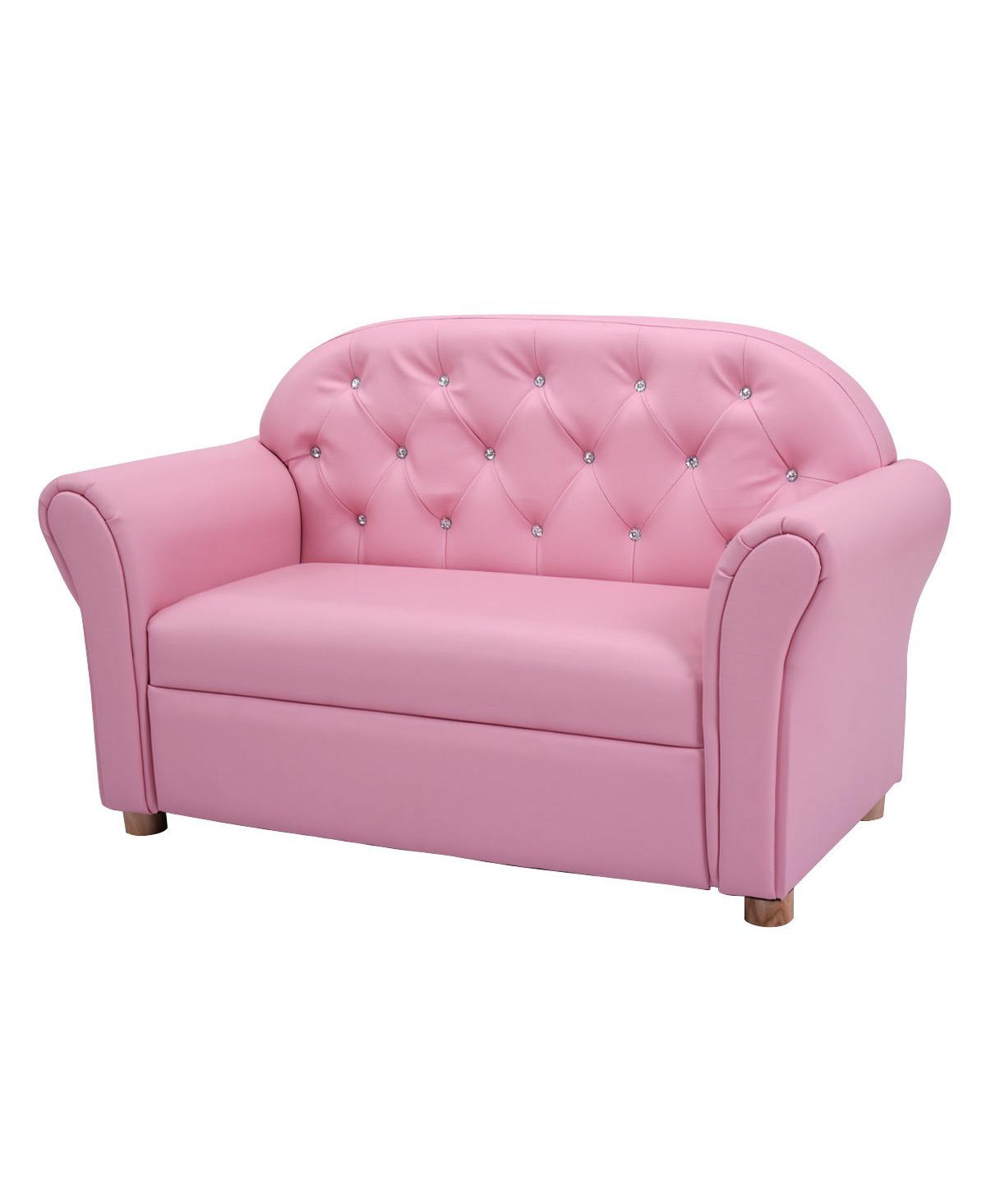 Click here for Kids Sofa Princess Armrest Chair Lounge Couch Chil... prices