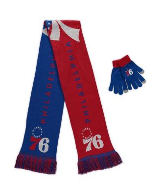Women's FOCO Philadelphia 76ers Glove and Scarf Combo Set - Macy's