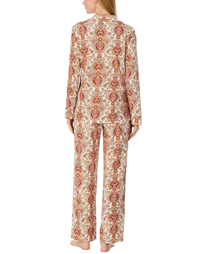 Lauren Ralph Lauren Women's Paisley-Print Pajamas Set - Macy's