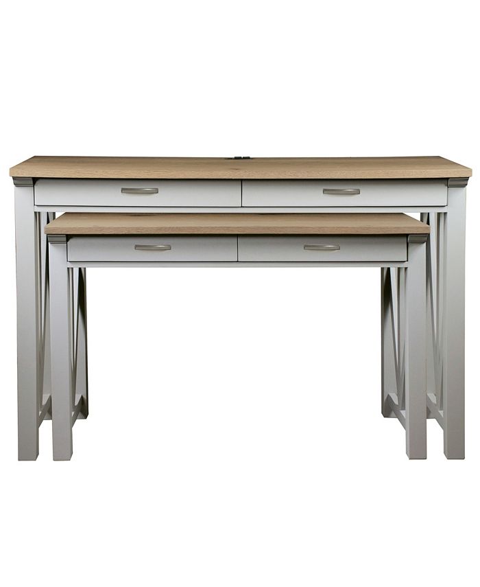 Furniture Osbourne Nesting Desk - Macy's