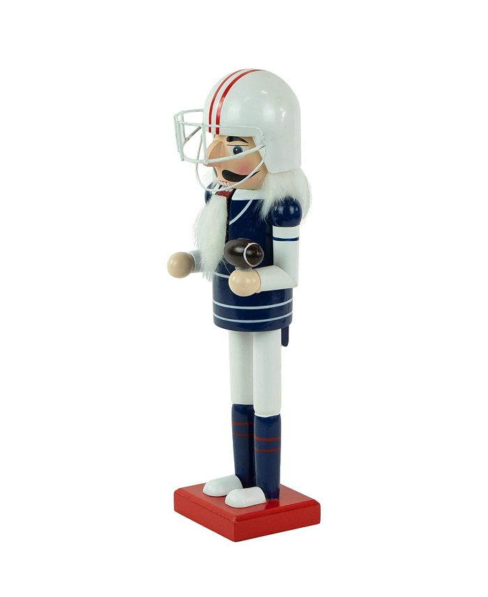 Northlight Wooden Christmas Nutcracker Football Player, 14" - Macy's