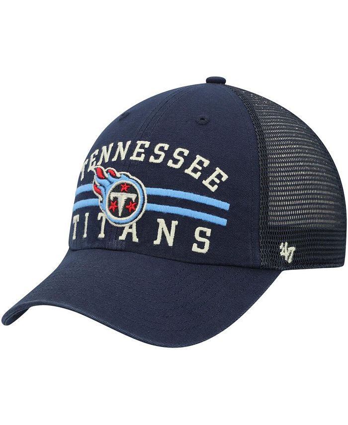 '47 Brand Men's Navy Tennessee Titans Highpoint Trucker Clean Up ...