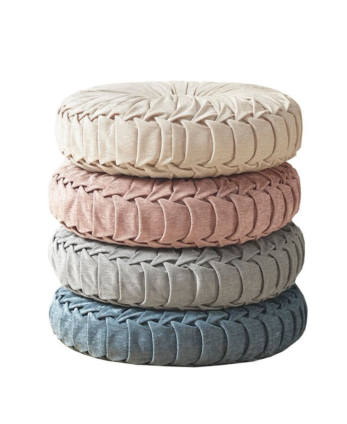 Intelligent Design Loretta Chenille Decorative Floor Pillow, 22" x 6 ...