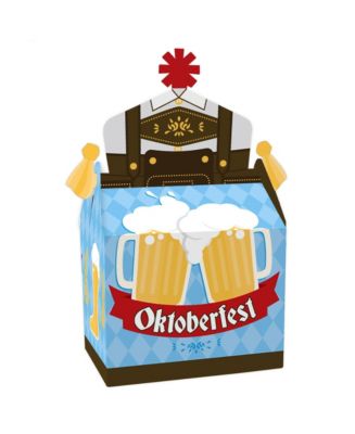 Big Dot of Happiness Oktoberfest - Treat Box Party Favors - Beer ...