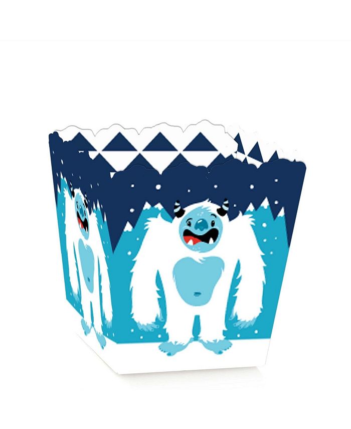 Big Dot of Happiness Yeti to Party - Party Mini Favor Boxes ...