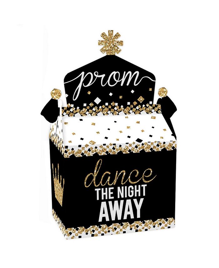 Big Dot of Happiness Prom - Treat Box Party Favors - Prom Night Party ...