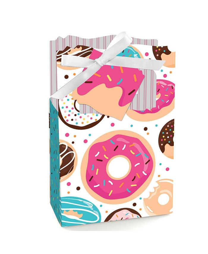 Big Dot of Happiness Donut Worry, Let's Party - Doughnut Party Favor ...