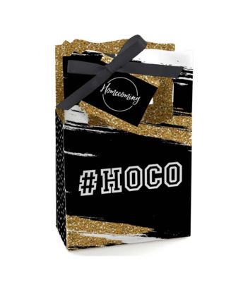 Big Dot of Happiness Hoco Dance - Homecoming Party Favor Boxes - Set of ...