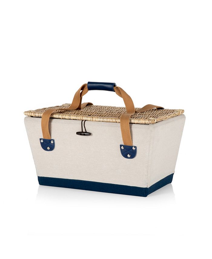 Picnic Time Boardwalk 15-Piece Picnic Basket Set, Service for 4 - Macy's