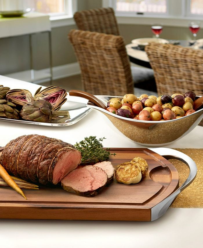 Nambé Nambe Wood & Metal Serveware Collection - Macy's