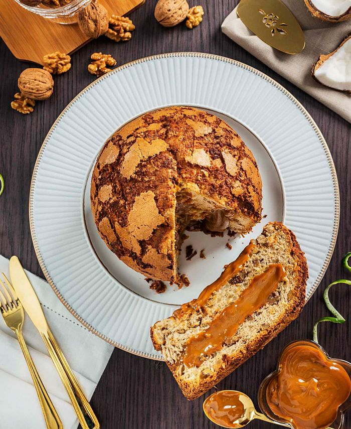 Ofner Panettone Walnut and Coconut Cake, 35.27 oz - Macy's