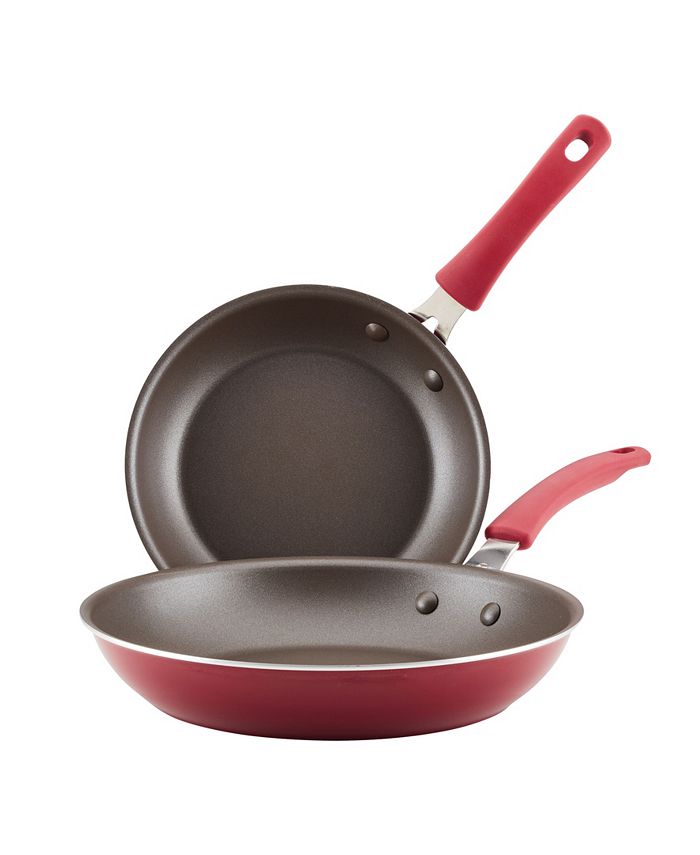 Rachael Ray Cook Create Aluminum Nonstick Frying Pan Set 2 Piece
