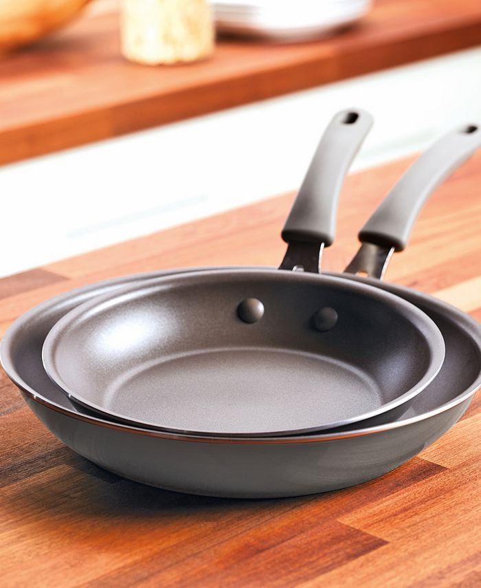 Rachael Ray Cook Create Aluminum Nonstick Frying Pan Set 2 Piece