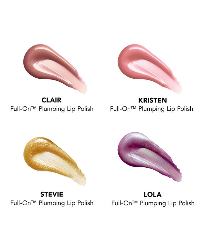 Buxom Cosmetics 4-Pc. Band Of Babes Mini Full-On Plumping Lip Polish ... Buxom Cosmetics 4-Pc. Band Of Babes Mini Full-On Plumping Lip Polish ...