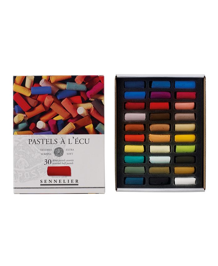 Sennelier Extra Soft Pastel Colors 30 Piece Half Stick Set - Macy's